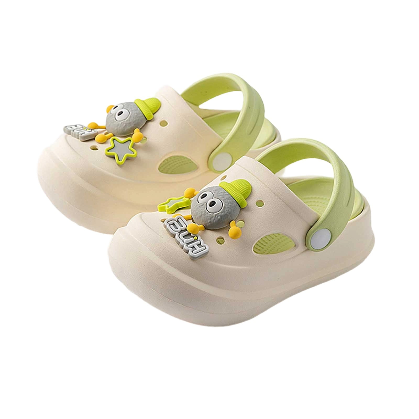 AWZXDE Girls Shoes Summer Clog Sandals For Outdoor Garden Wear Closed ...