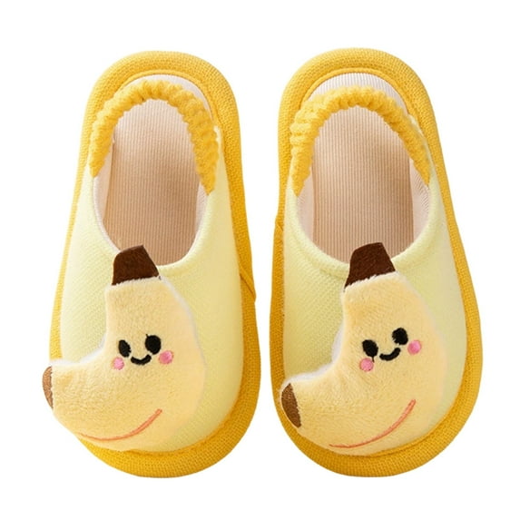 AWZXDE Girls Slippers Soft Indoor With Adjustable Back Strap ...