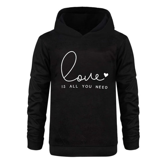 AWZXDE Kids Boys Girls Long Sleeve Letter Print Pullover Hoodie Fashion ...