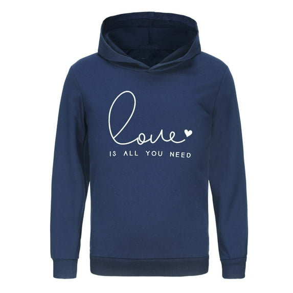 AWZXDE Kids Boys Girls Long Sleeve Letter Print Pullover Hoodie Fashion ...
