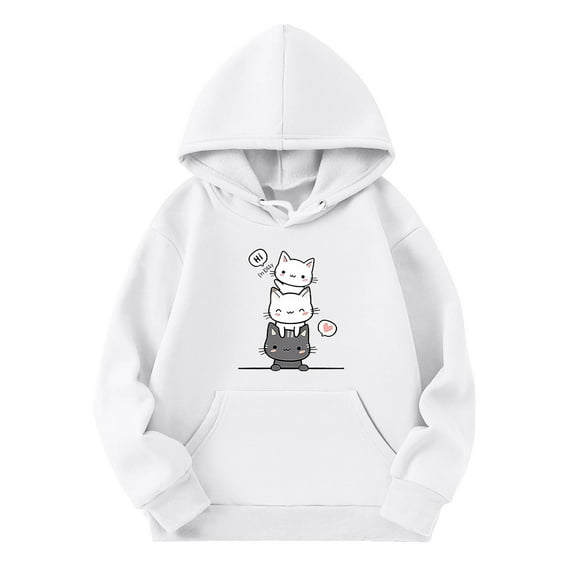 AWZXDE Kids Boys Girls Long Sleeve Pullover Hoodie Casual Everyday ...