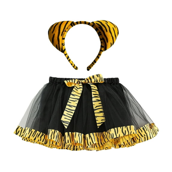 AWZXDE Kids Girls Cartoon Animal Tutu Skirt For Girls Holiday Carnival ...