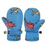 AWZXDE Kids Gloves Warm Cartoon Design Toddler Mittens For Winter ...