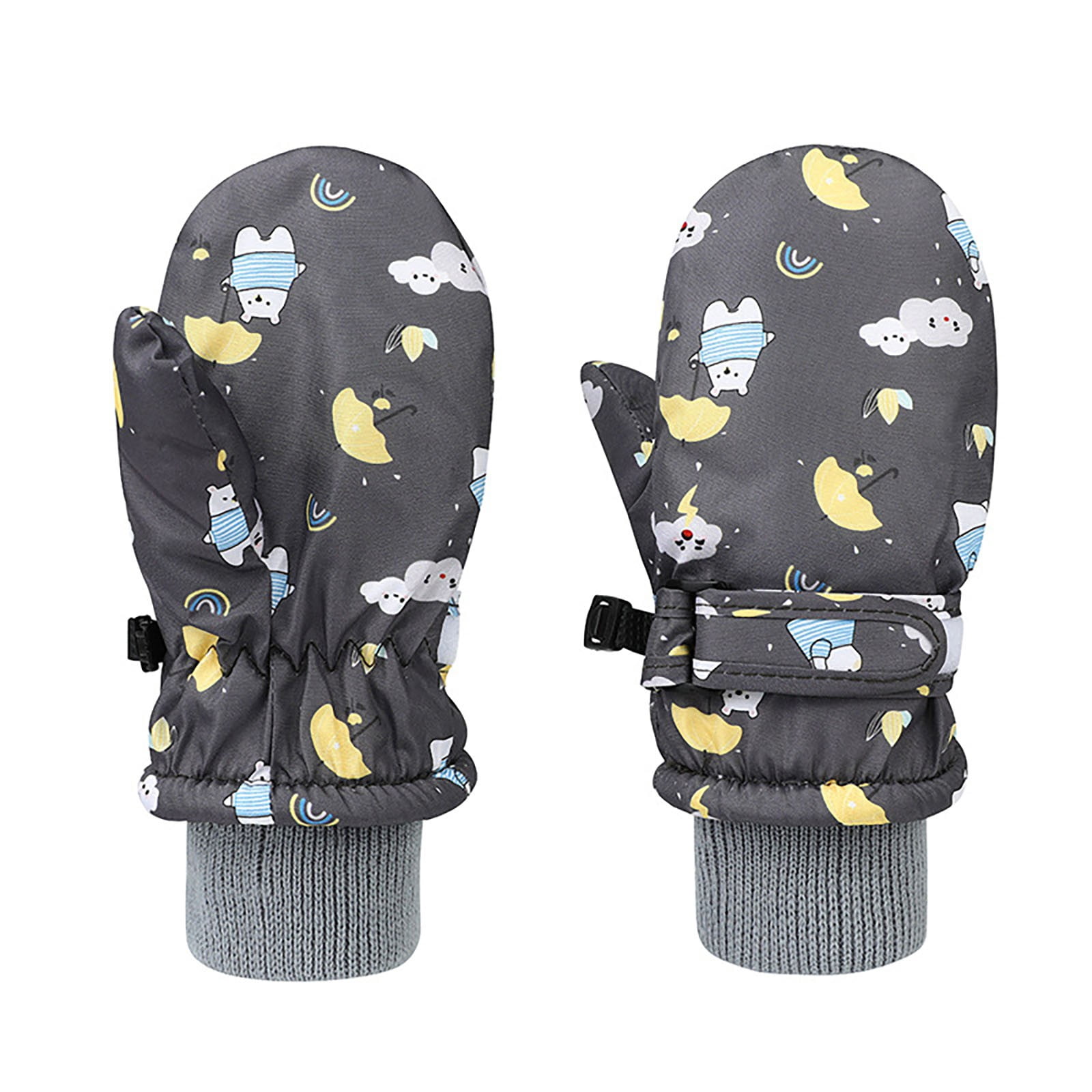 AWZXDE Kids Gloves Winter Children Thermal Mittens Cold Weather Water ...
