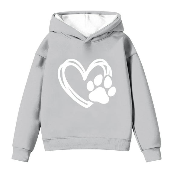 AWZXDE Kids Hoodie with Cute Cartoon Print Unisex Casual Versatile ...