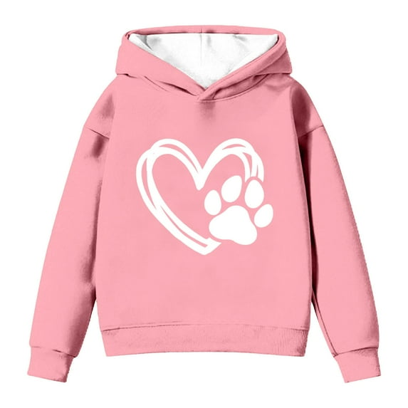 AWZXDE Kids Hoodie with Cute Cartoon Print Unisex Casual Versatile ...