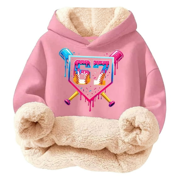 AWZXDE Kids Hoodies Playful Ice 67 Print Hoodie Sweatshirt With ...
