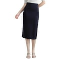AWZXDE Long Skirt for Women Commute Midi Length Bodycon Skirt Fashion ...