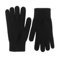 AWZXDE Men Women Winter Solid Warm Windproof Gloves, Thermal Outdoor ...