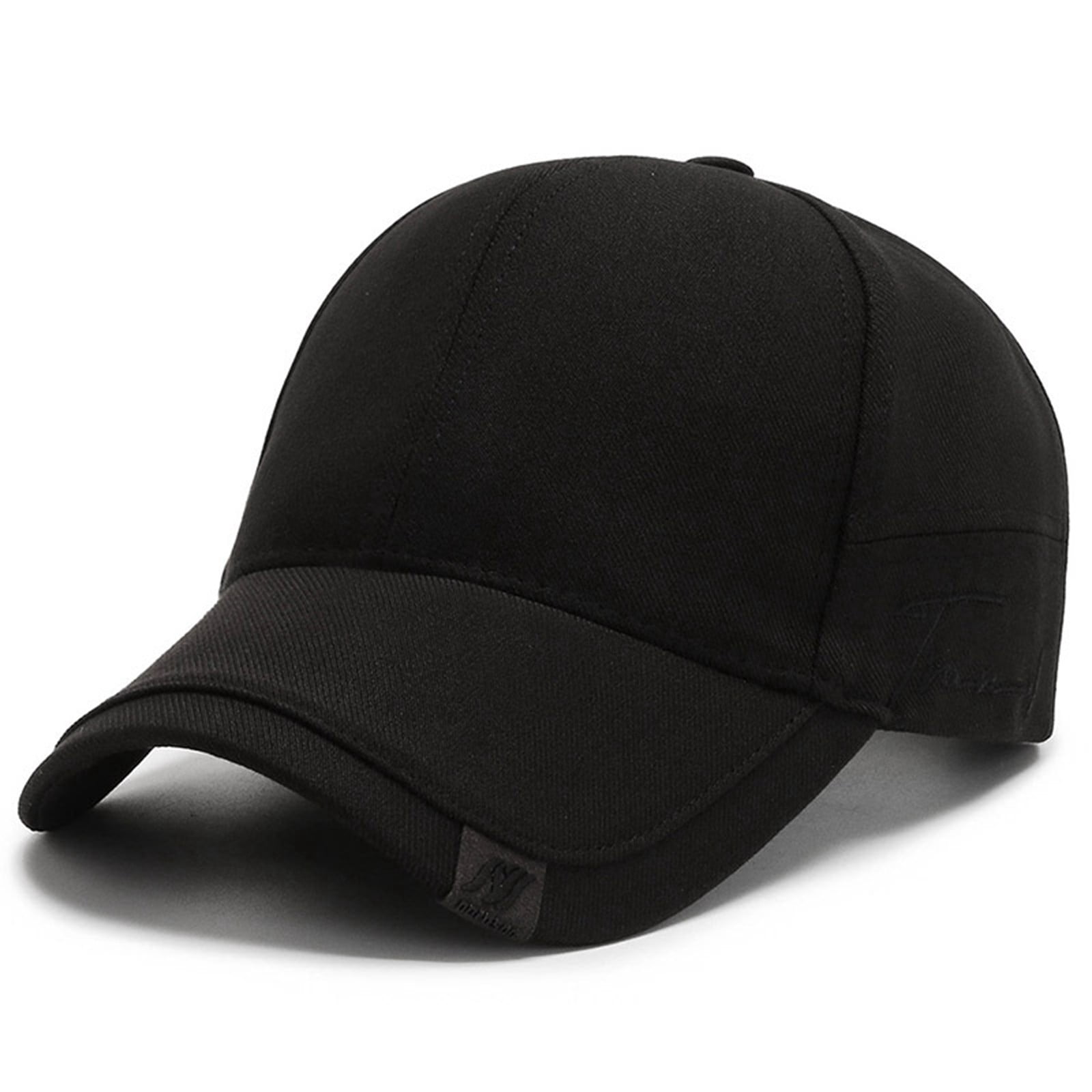 AWZXDE Men's Fashion Solid Color Casual Baseball Cap Outdoor Baseball ...