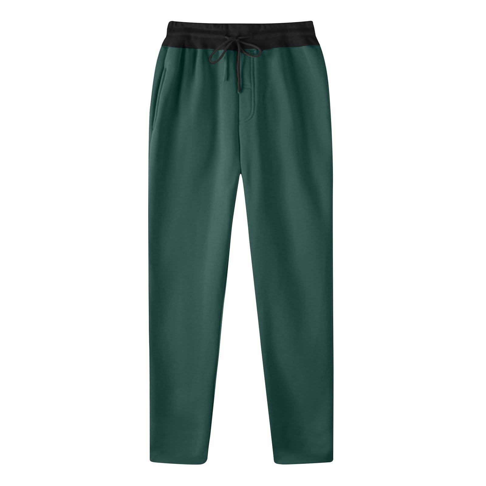 AWZXDE Men's Joggers Sweatpants with Drawstring Lined Soft Relax Pants ...