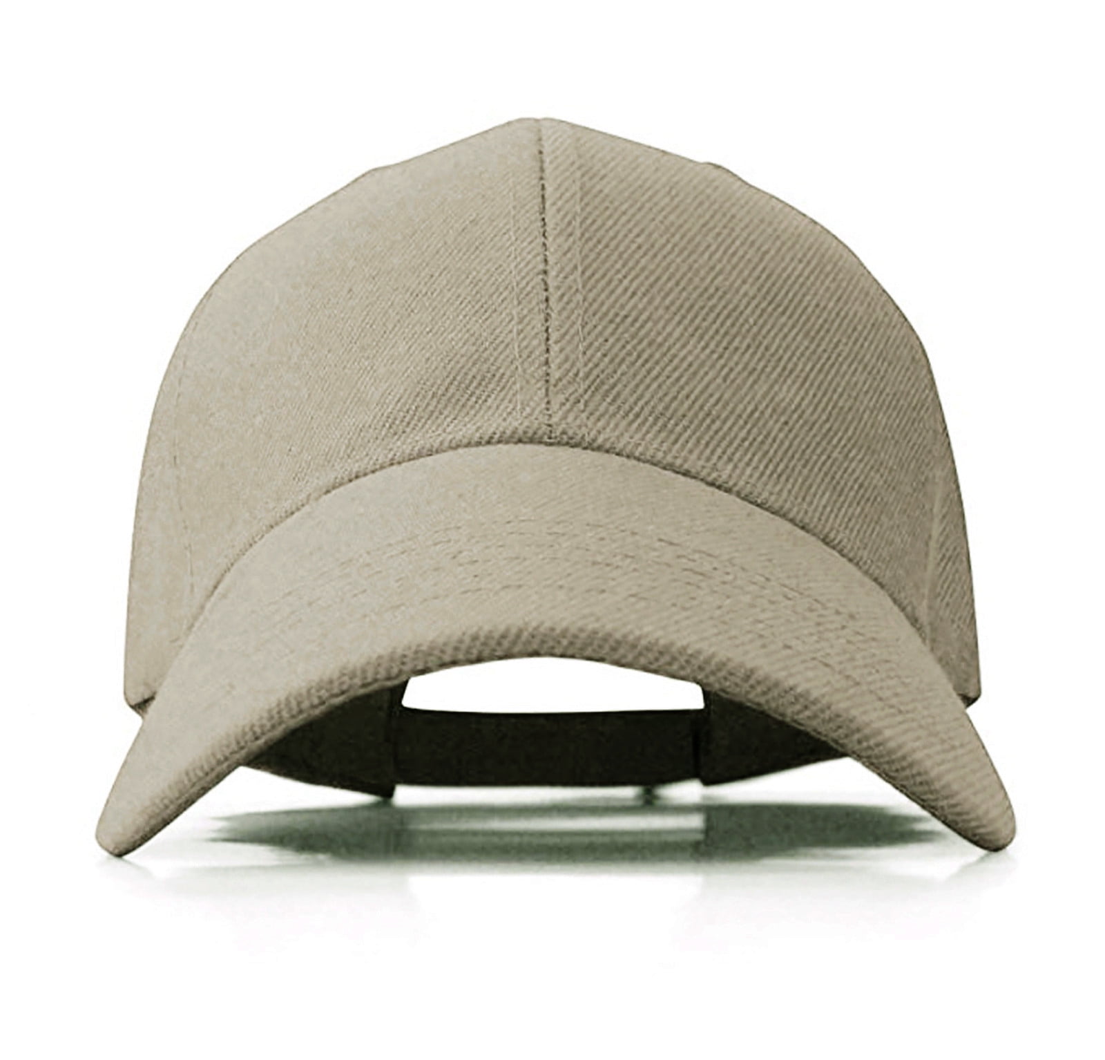 AWZXDE Men's Solid Color Casual Sun Baseball Cap, Adjustable Hat for ...