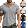 AWZXDE Mens T Shirts Solid Fashion Daily Basic Short Sleeve Top ...