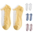 AWZXDE Summer Socks for Women Men Short Thin No Show Daily Casual ...
