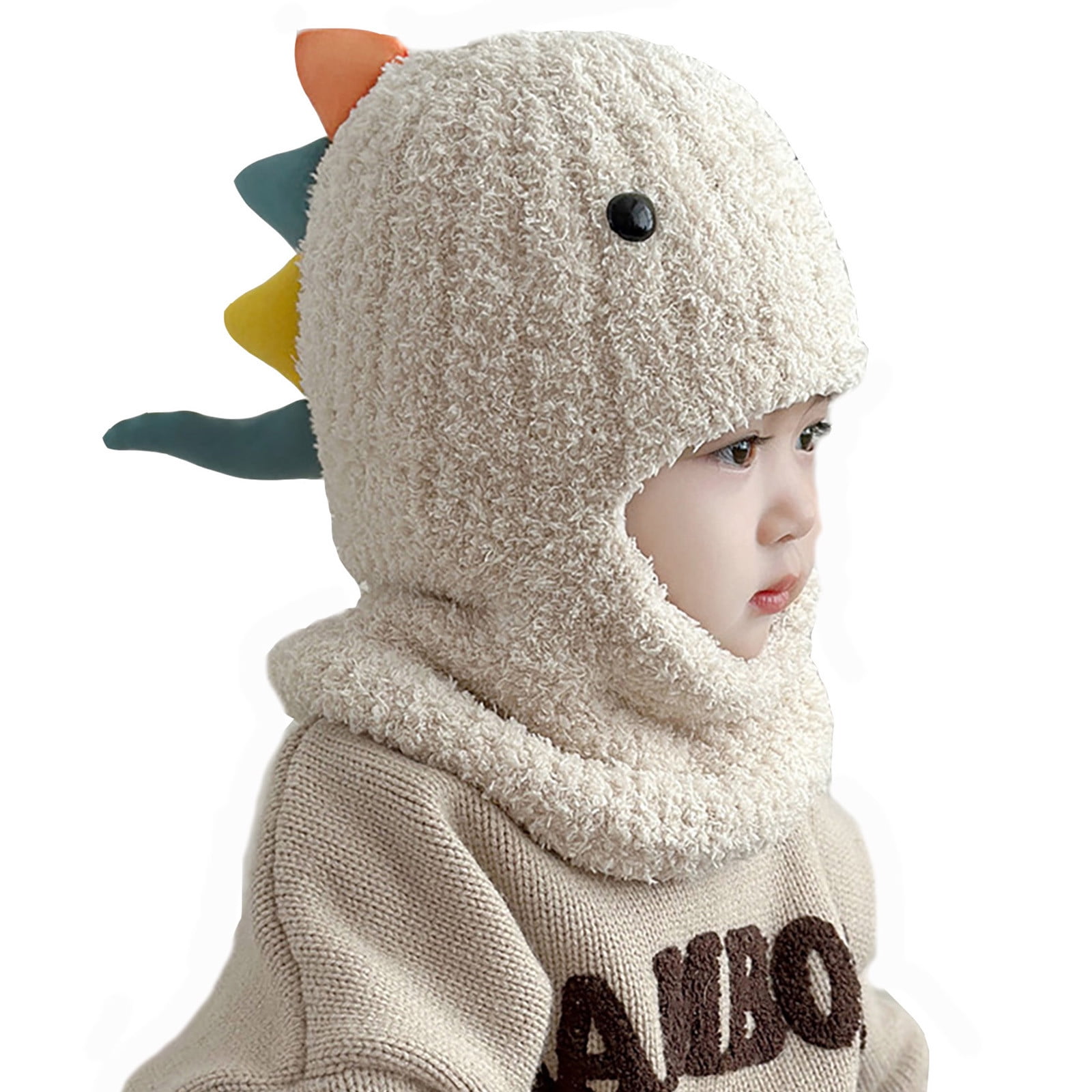 AWZXDE Toddler Winter Hat With Scarf Ear Warmer Caps Toddler Winter Hat ...