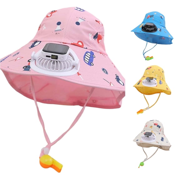 AWZXDE UPF 50+ Solid Color Fisherman Sun Hat For Boys Girls Summer Use ...