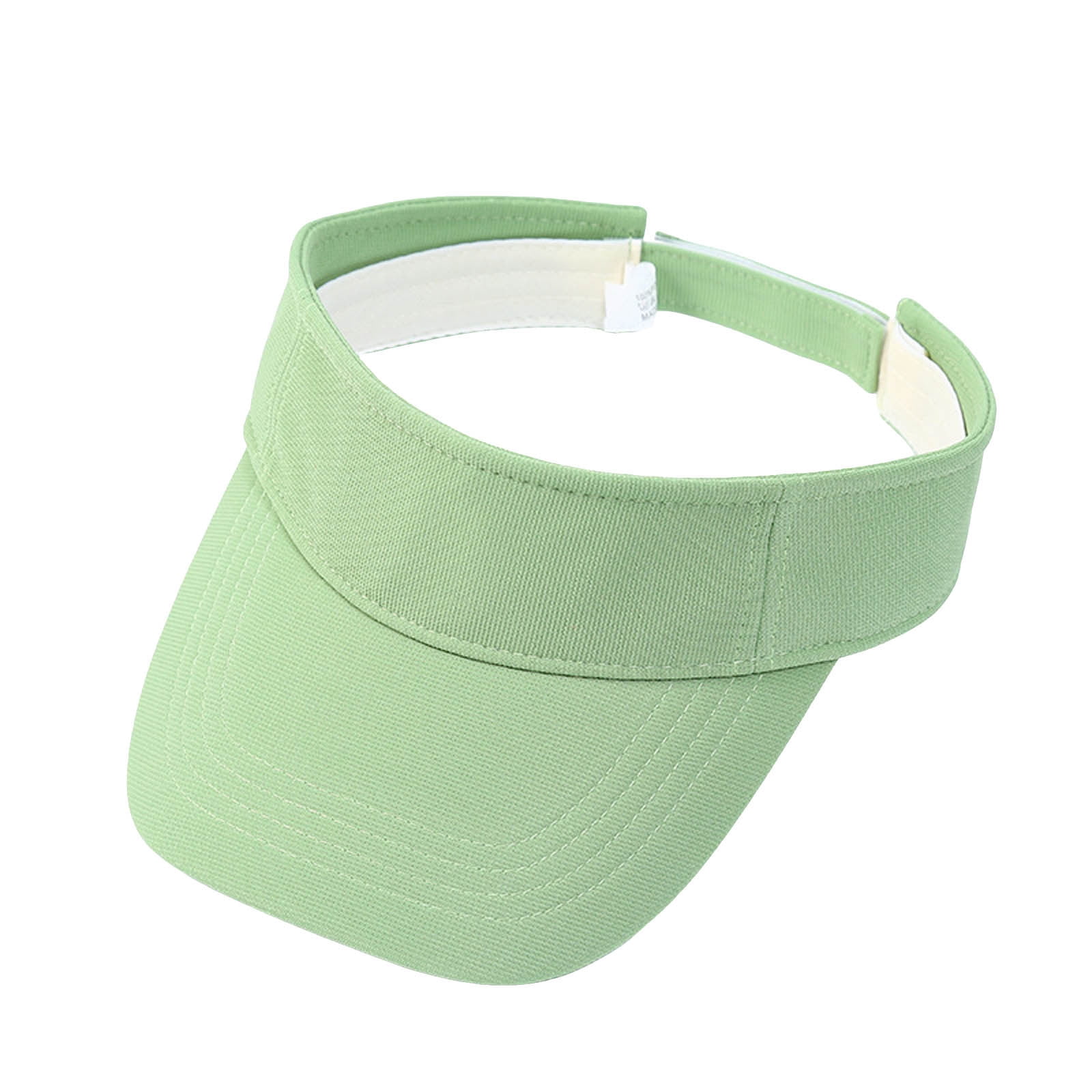 AWZXDE Unisex Solid Outdoor Sports Visor Sun Hat, Breathable Cap for ...