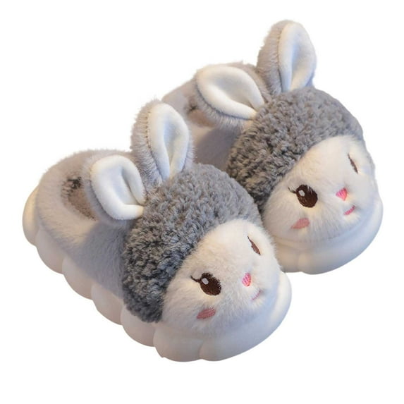 AWZXDE Winter Girls Slippers Comfortable Soft Sole Cartoon Indoor ...