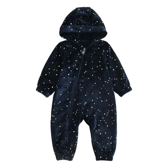 AWZXDE Winter Infant And Toddler Soft Bodysuit Baby Romper Romper Home ...