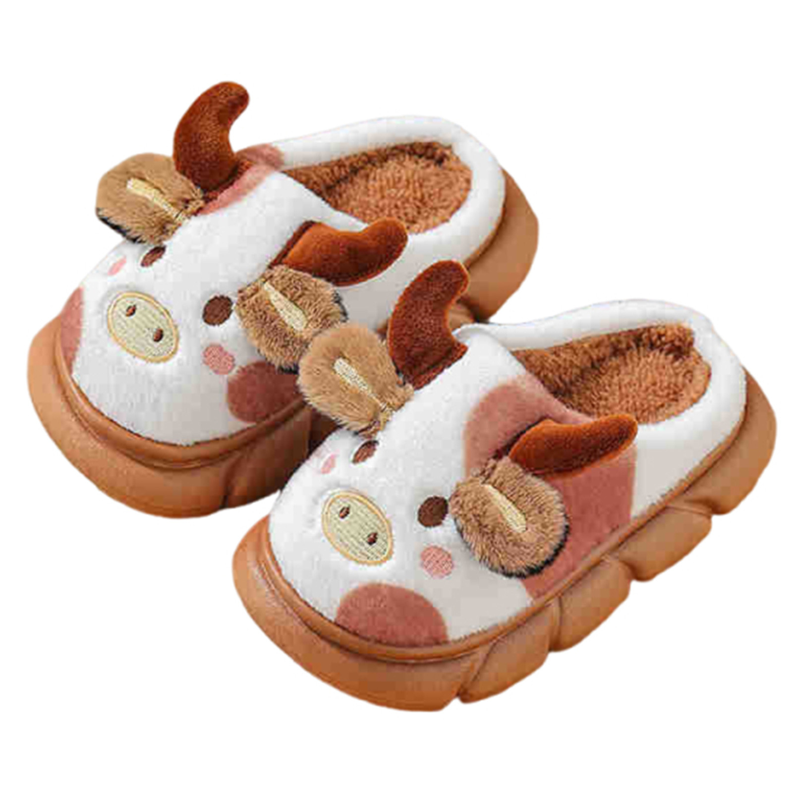 AWZXDE Winter Slippers Indoor Kids Shoes Comfortable Warm Soft ...