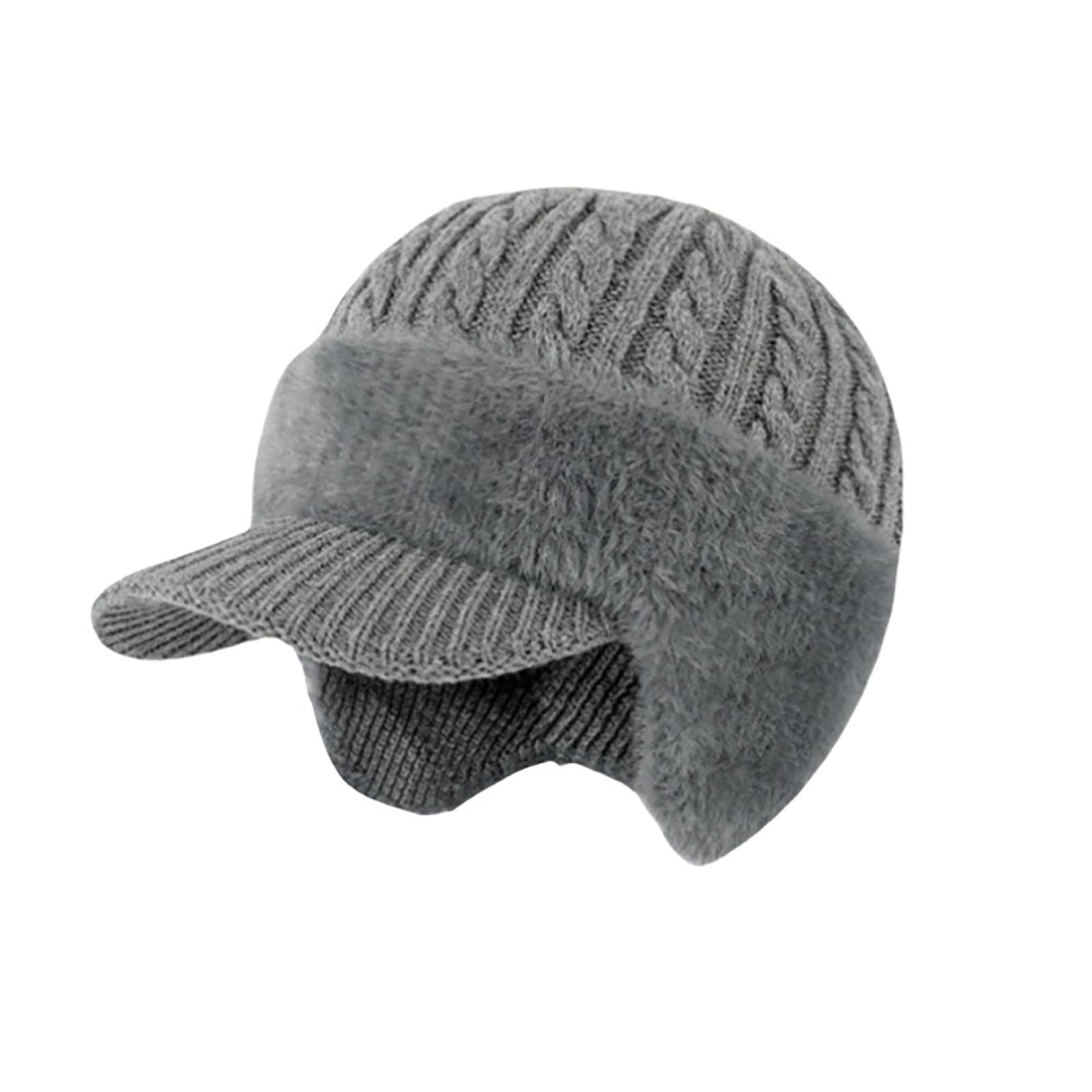 AWZXDE Winter Thermal Hat With Ear Shield For Extreme Cold Weather ...
