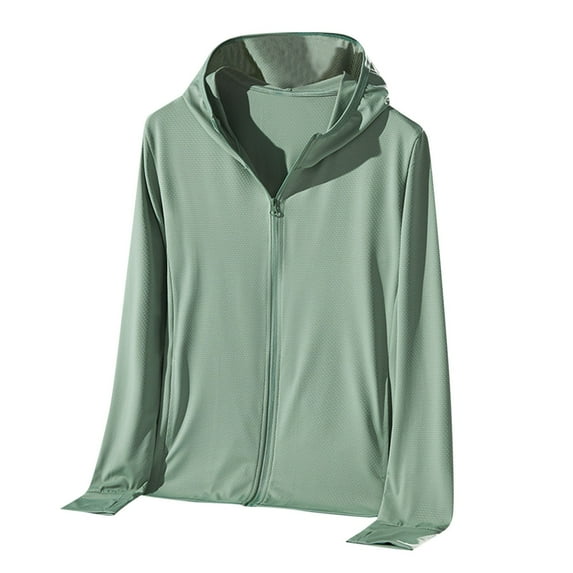 AWZXDE Women's Solid Color Casual Sun Defection Fashion Versatile ...