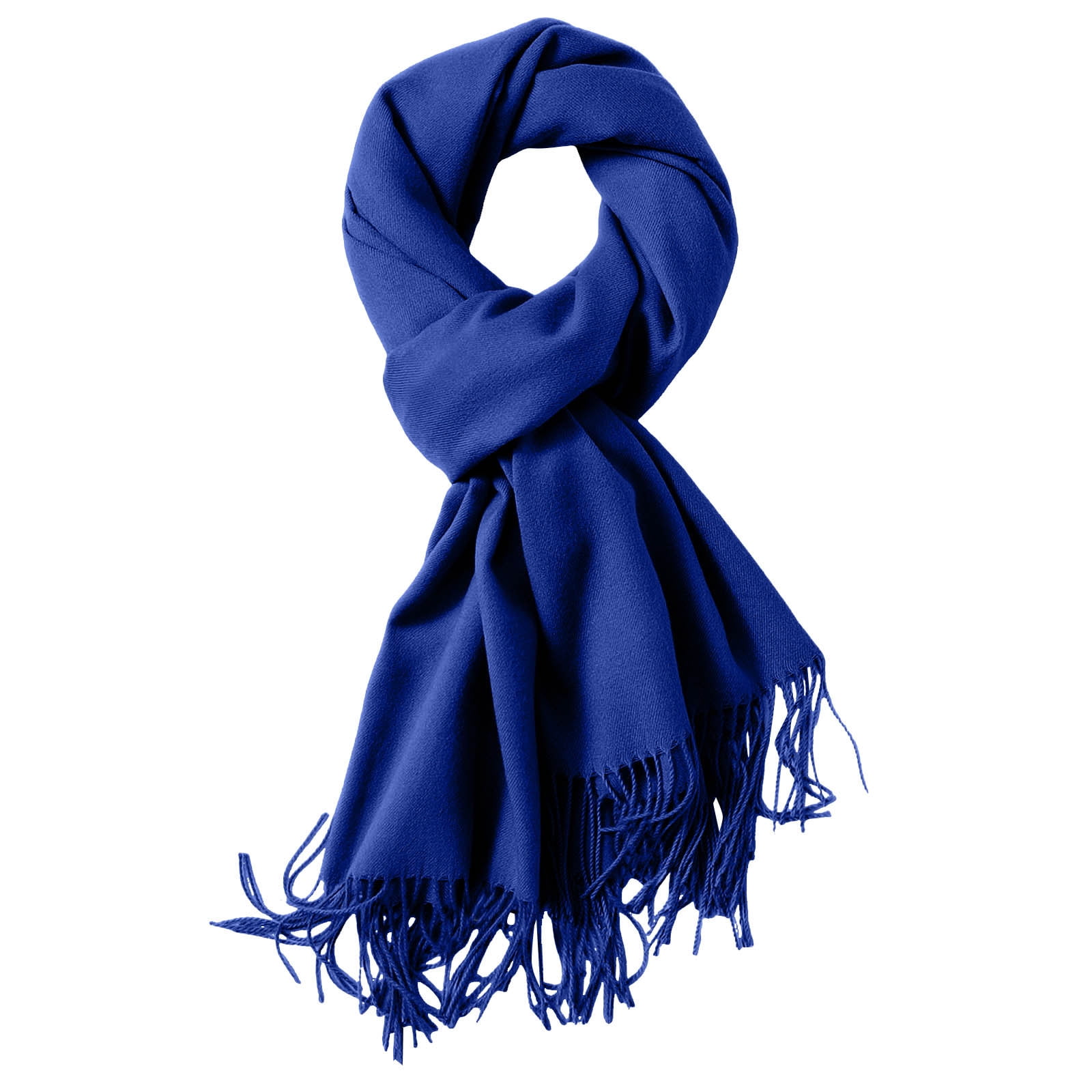 AWZXDE Women's Solid Color Soft Scarf Winter Warm Thick Wrap ...