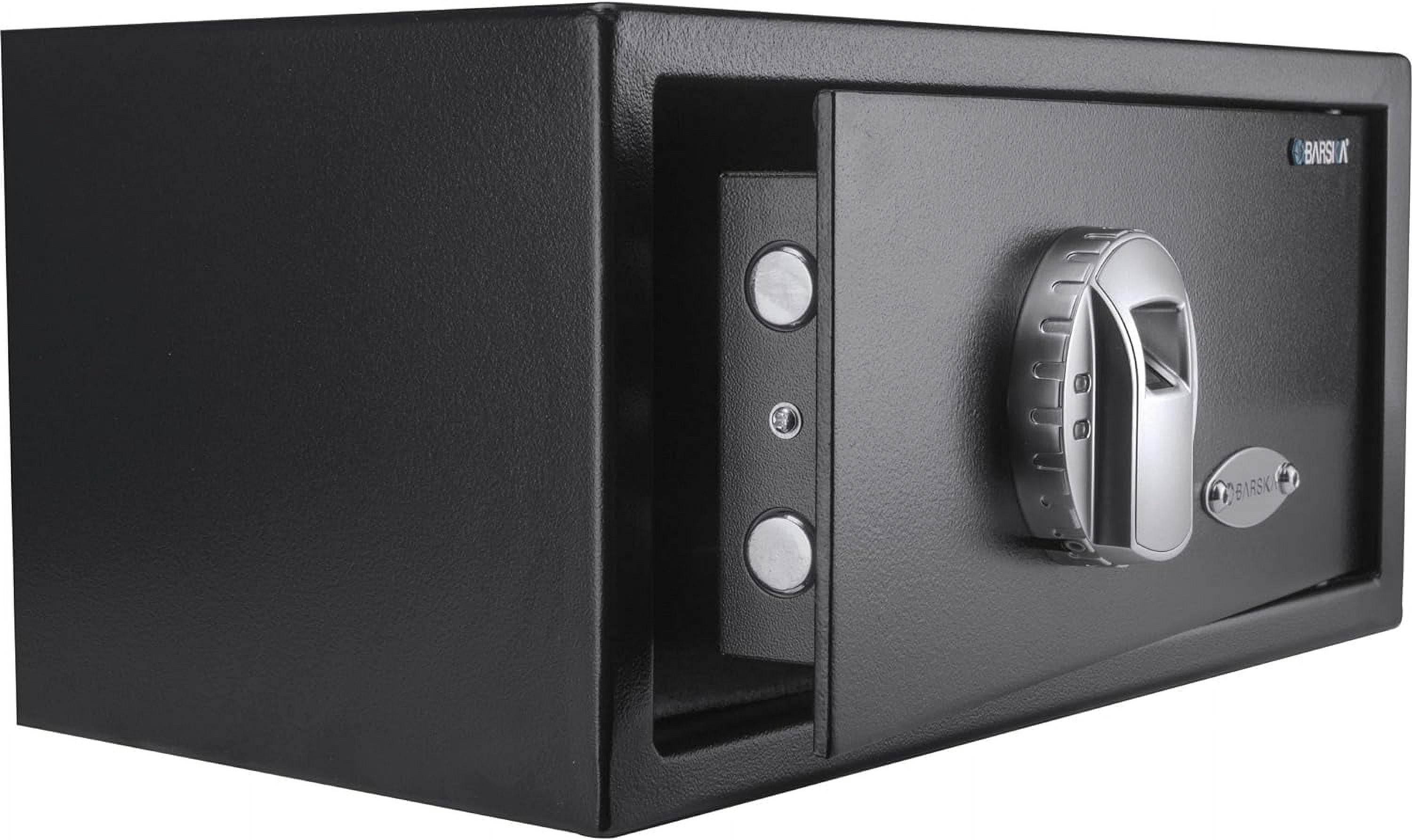 AX11224 Biometric Fingerprint Security Home Safe Box 0.79 Cubic Ft ...