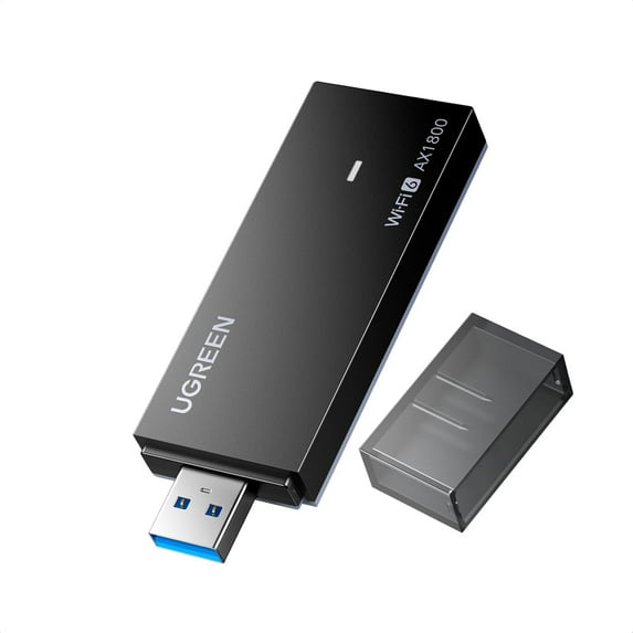 AX1800 WiFi Adapter for Desktop PC, USB WiFi 6 Dongle with 5GHz/2.4GHz ...