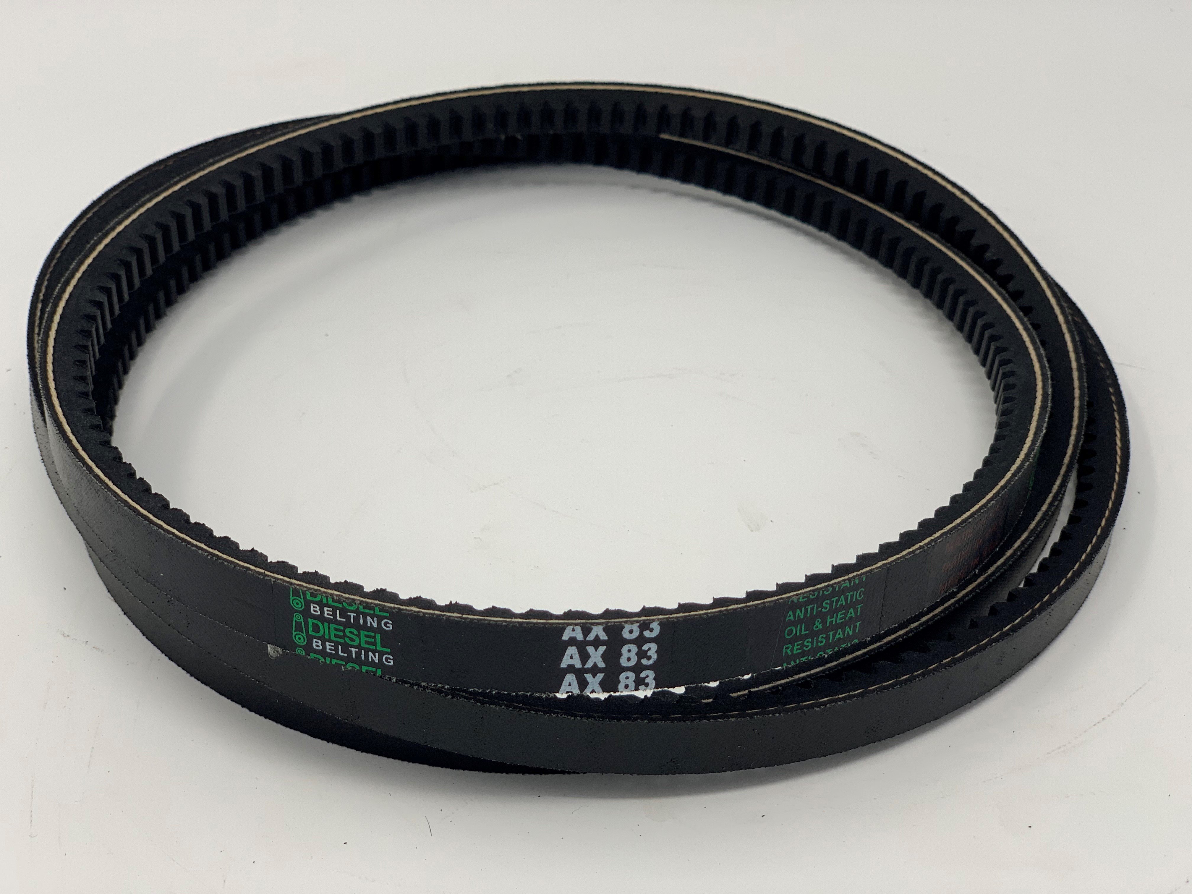 AX83 Classic Cogged V-Belt 1/2 x 85in Outside Circumference - Walmart.com