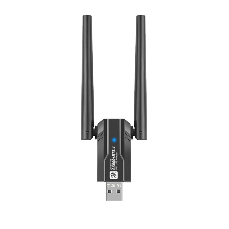 AX900 USB WiFi6 Adapter 2.4G/5Ghz Bluetooth 5.4 USB Dongle 900Mbps ...