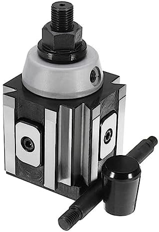 AXA Piston Type 250-100 Quick Change Tool Post Holder for Lathe Swing 6 ...