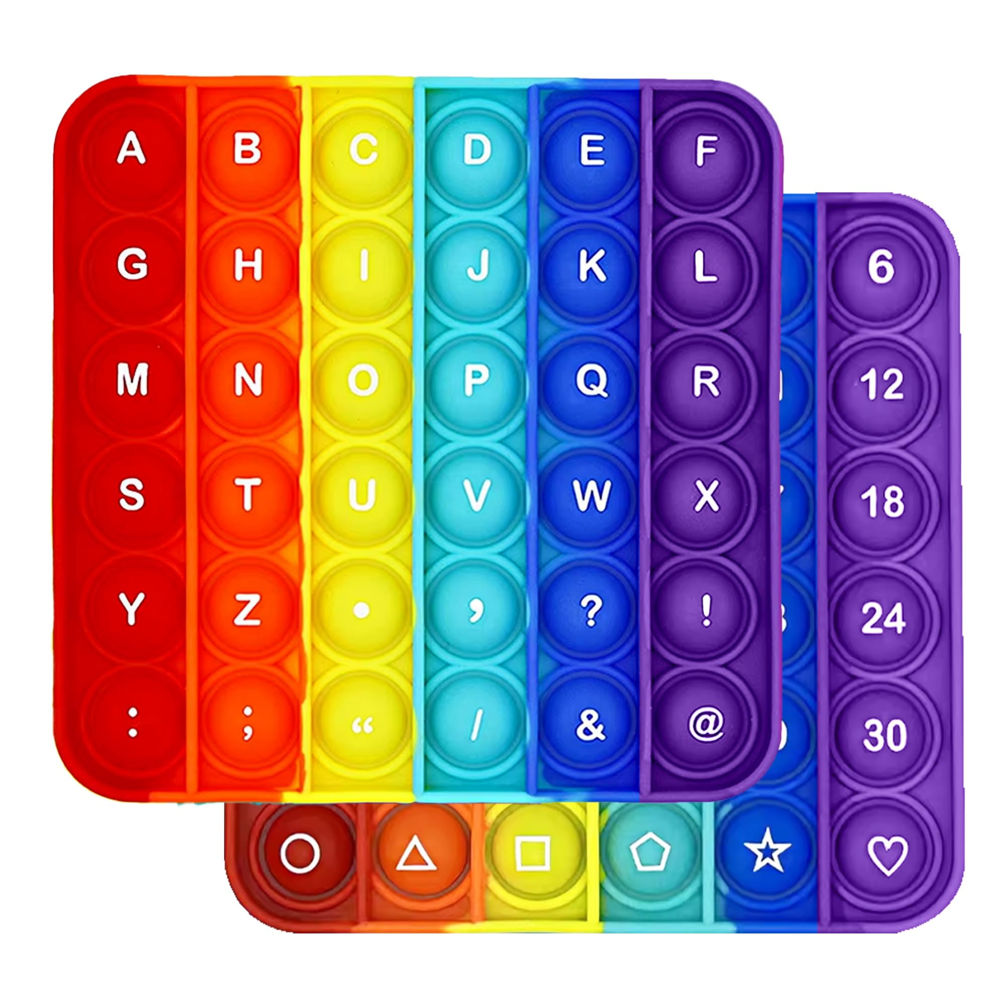 AXBALL 2 in 1 MMF7 Fidget Toys, ABC Learning and Educational Toys ...