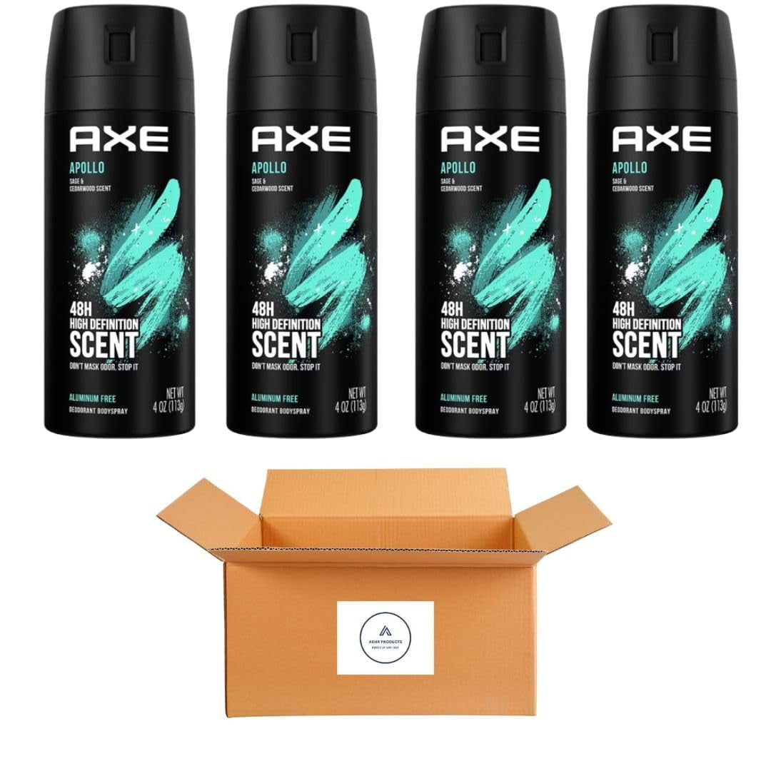 AXE Apollo Body Spray Deodorant for Long-Lasting Odor Protection, Sage ...