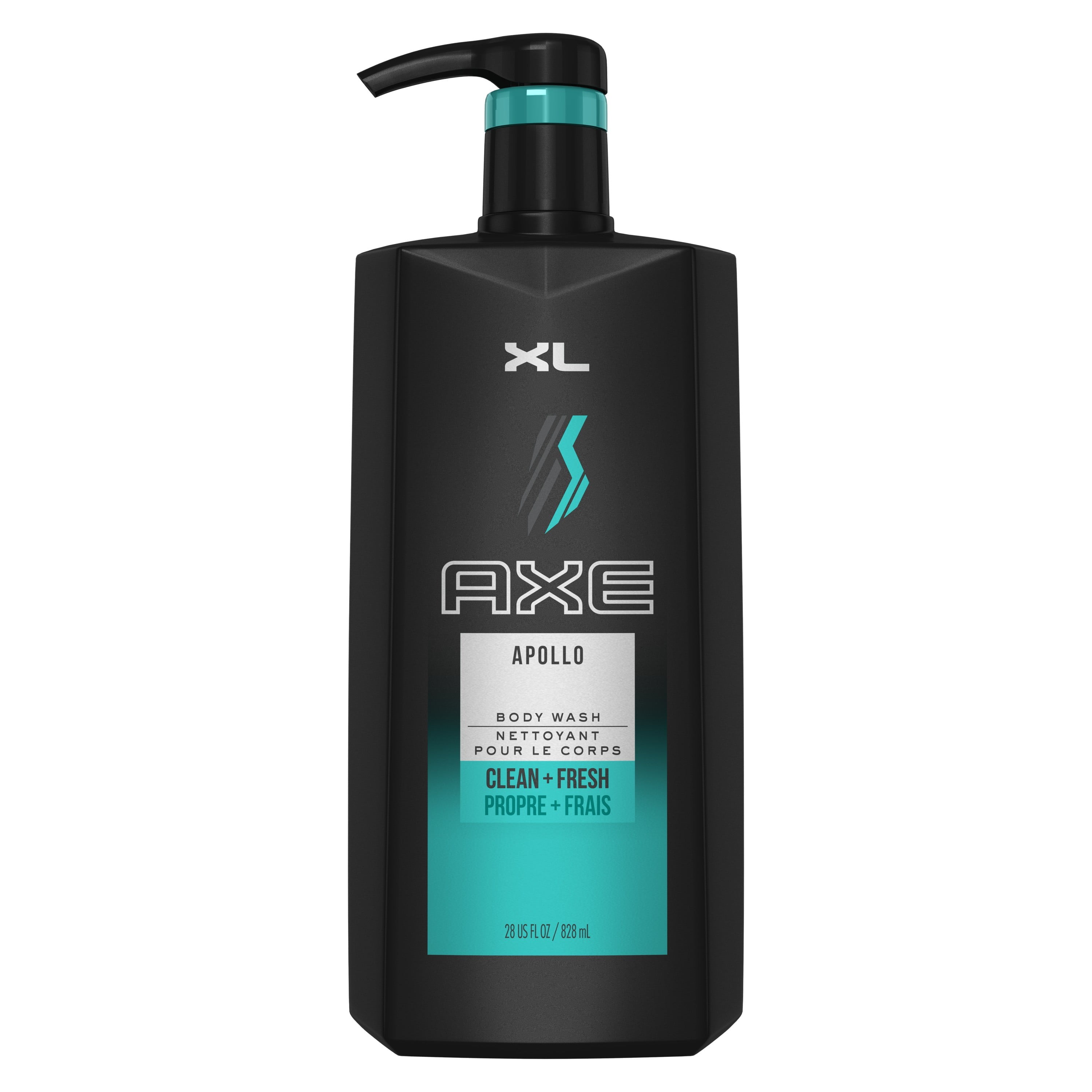 AXE Apollo Body Wash for Men 28 oz with Pump - Walmart.com