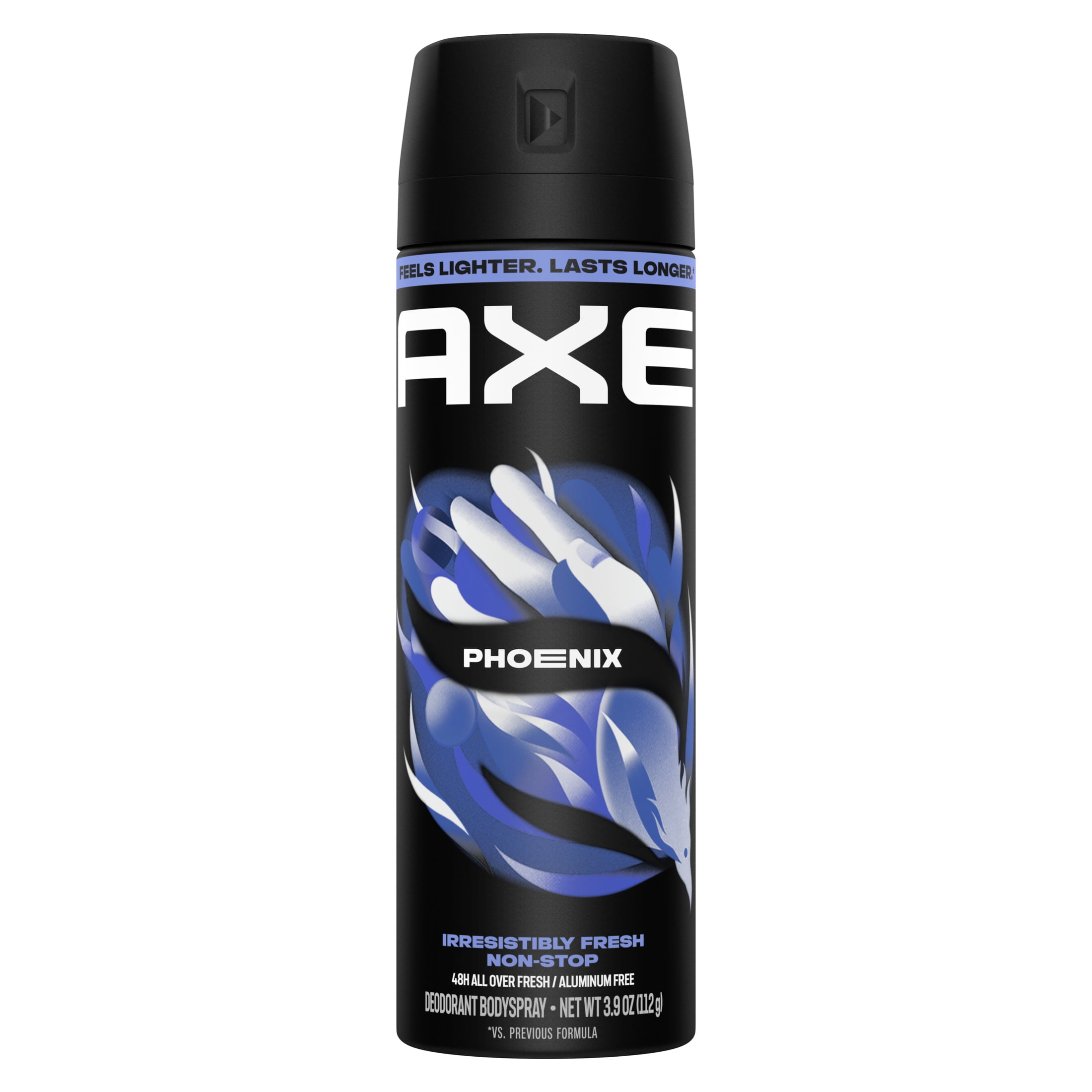 AXE Body Spray Deodorant 48 Hour All Over Fresh Phoenix Aluminum Free ...