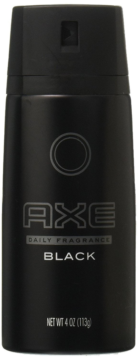 AXE Black Body Spray for Men Daily Fragrance 4 oz - Walmart.com