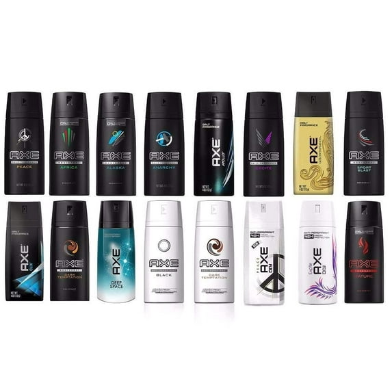 Axe Body Spray Mix Within Available Kind ( Pack Of 6)(6X 150 Ml/5.07 Oz ...