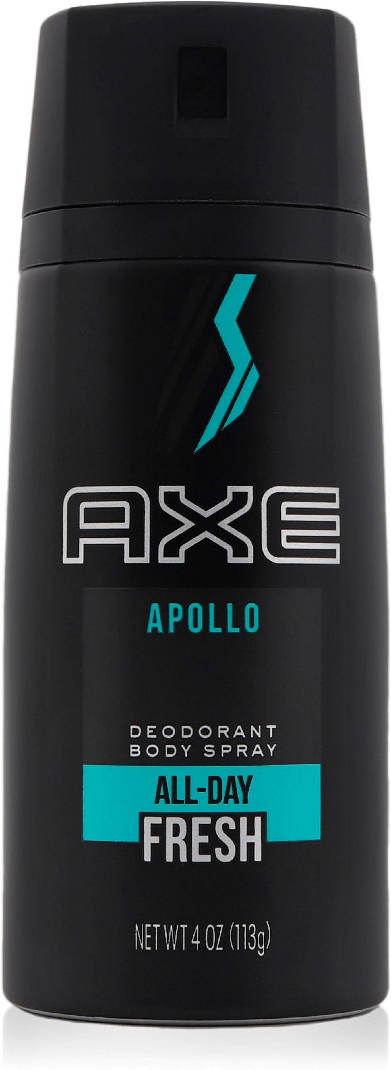AXE Body Spray for Men Apollo 4 oz (Pack of 3) - Walmart.com