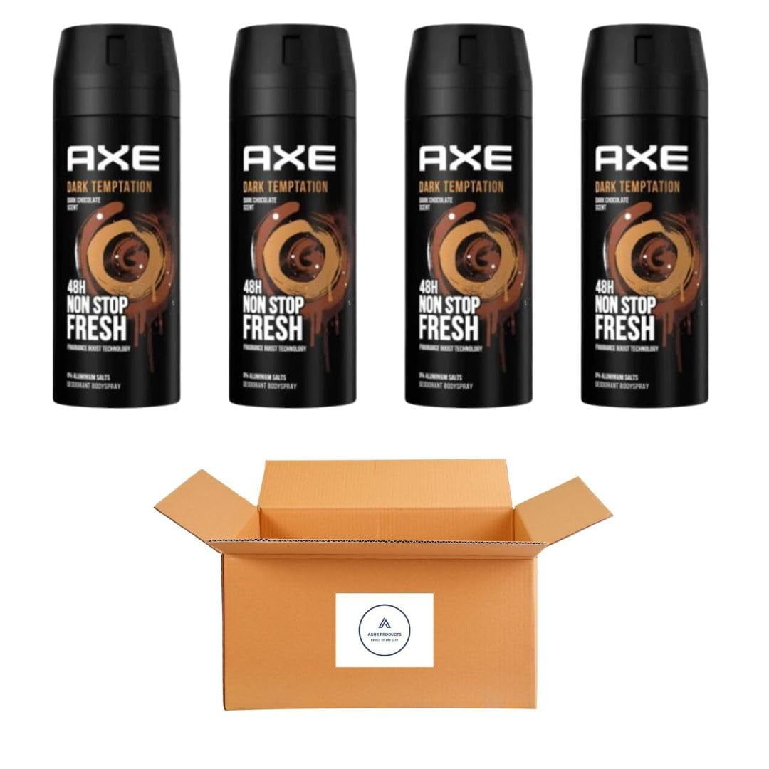 AXE Dark Temptation Body Spray Deodorant for Long-Lasting Odor ...