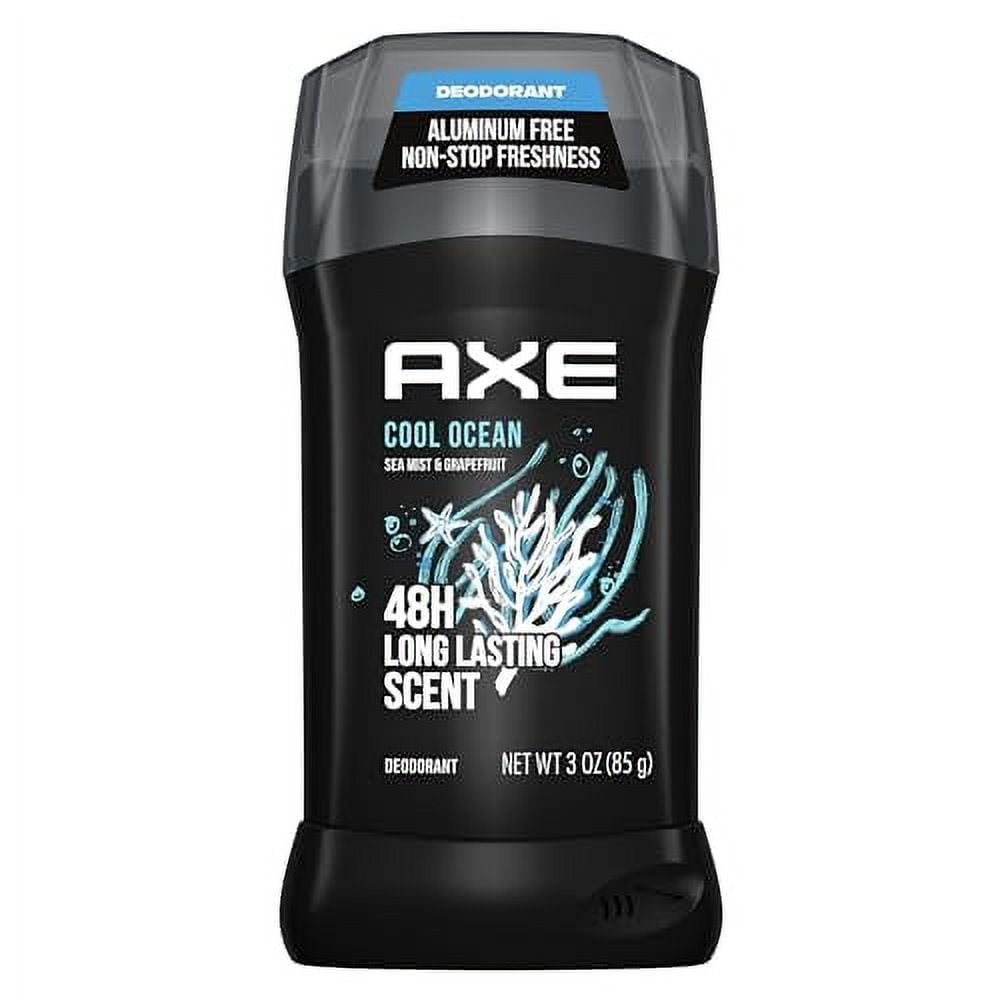 AXE Deodorant Stick for Men Cool Ocean For Long Lasting Odor Protection ...