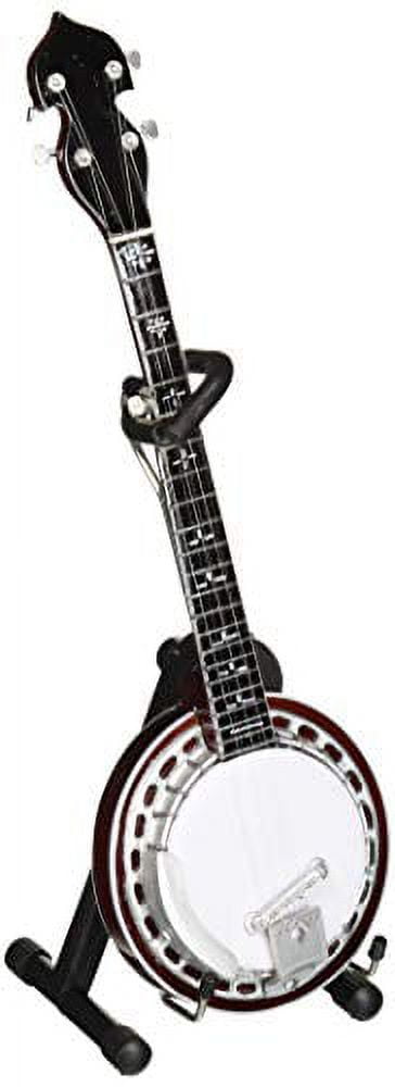 AXE HEAVEN CLASSIC BANJO MINI REPLICA COLLECTIBLE ROSEWOOD BACK ...