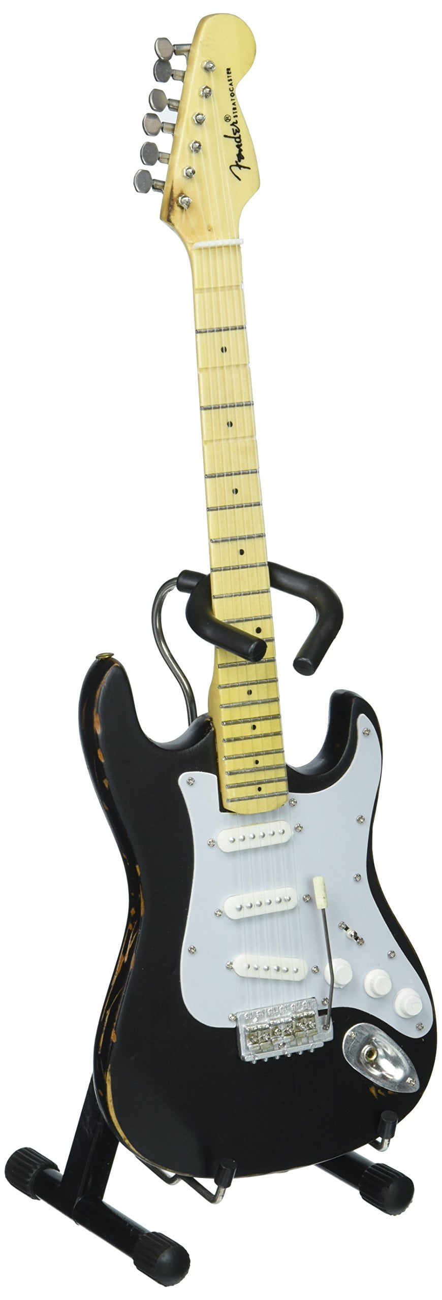 AXE HEAVEN Licensed Fender Stratocaster Black Distressed FS-003 ...