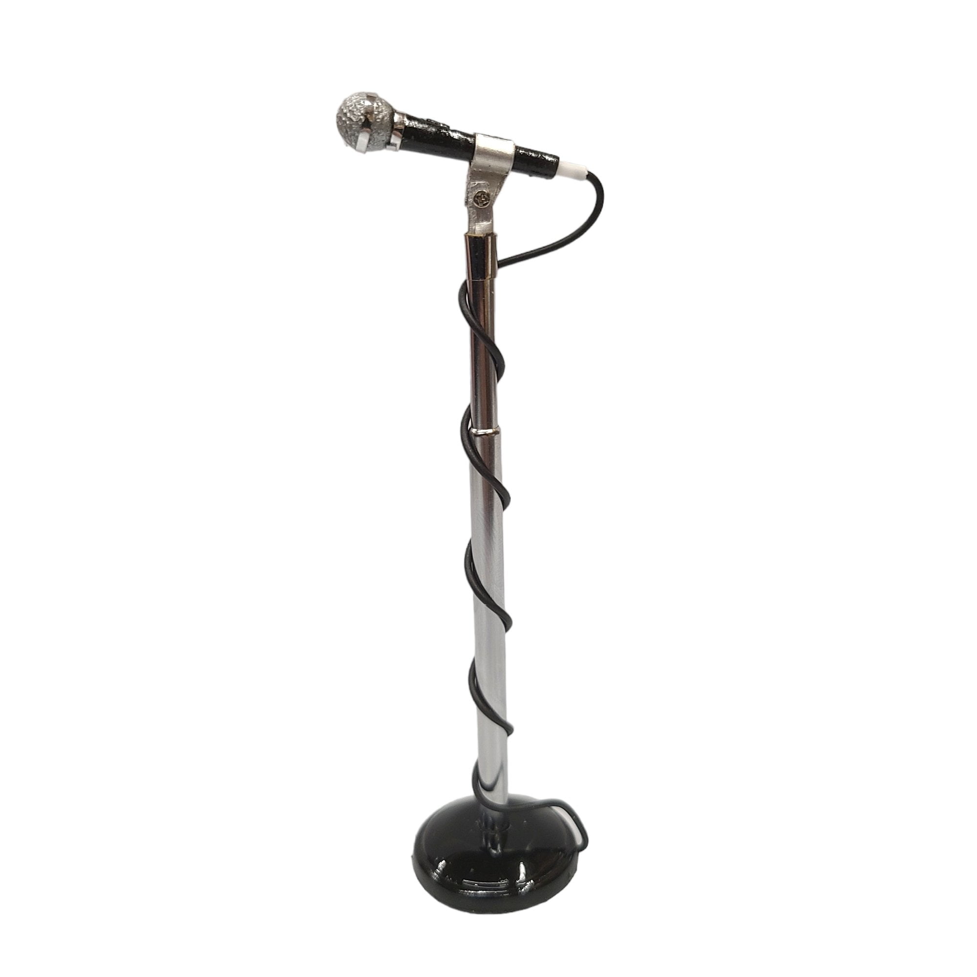 AXE HEAVEN Mini Microphone Replica 6” Adjustable Height Collectible ...