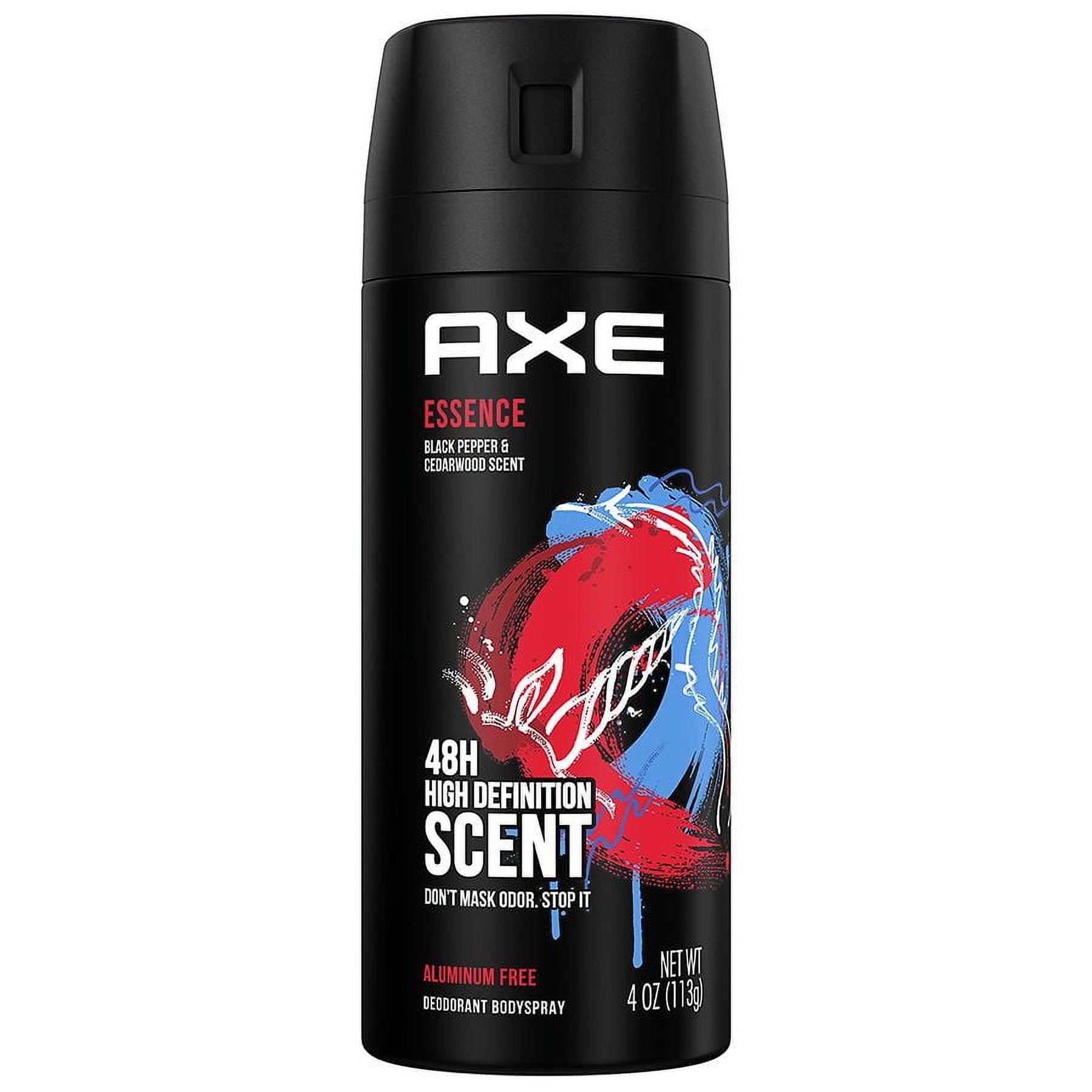 AXE Men's Body Spray Deodorant Essence (Packaging May Vary) 4.0 oz Pack ...