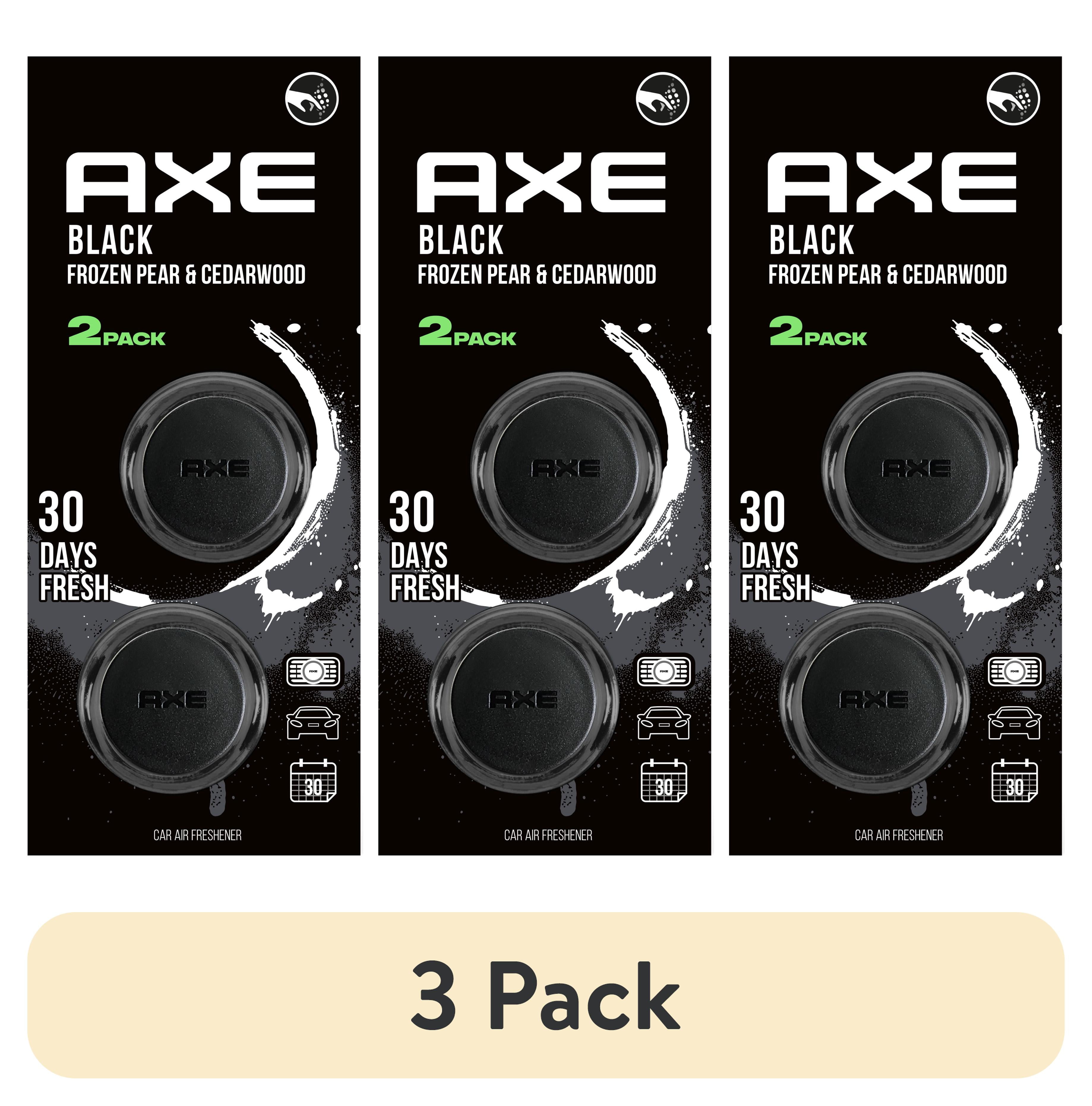 (3 pack) AXE Mini Vent Clip Car Air Freshener (Black Scent, 2 Pack ...