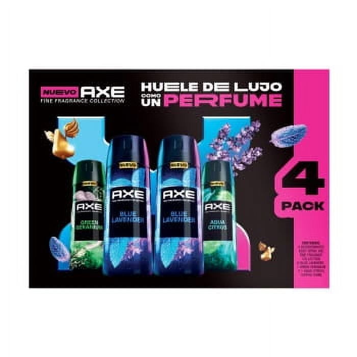 Axe Deodorant Assorted Fragrances 4 pcs of 150 ml each - Walmart.com
