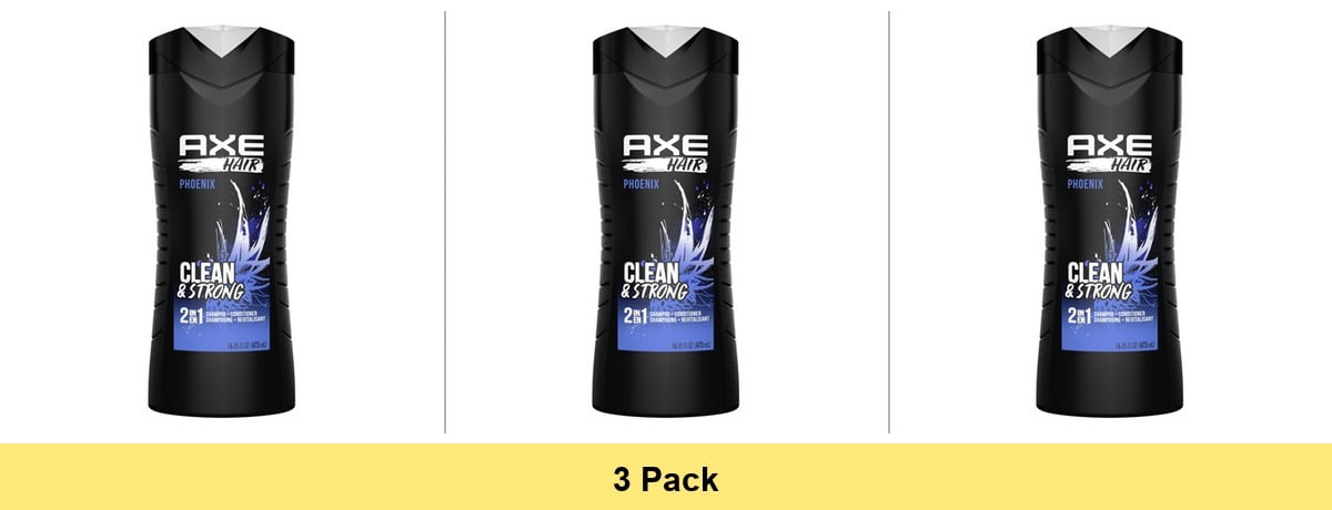 AXE Phoenix 16 Fl. Oz. 2-In-1 Shampoo & Conditioner - 3 Pack Bundle ...