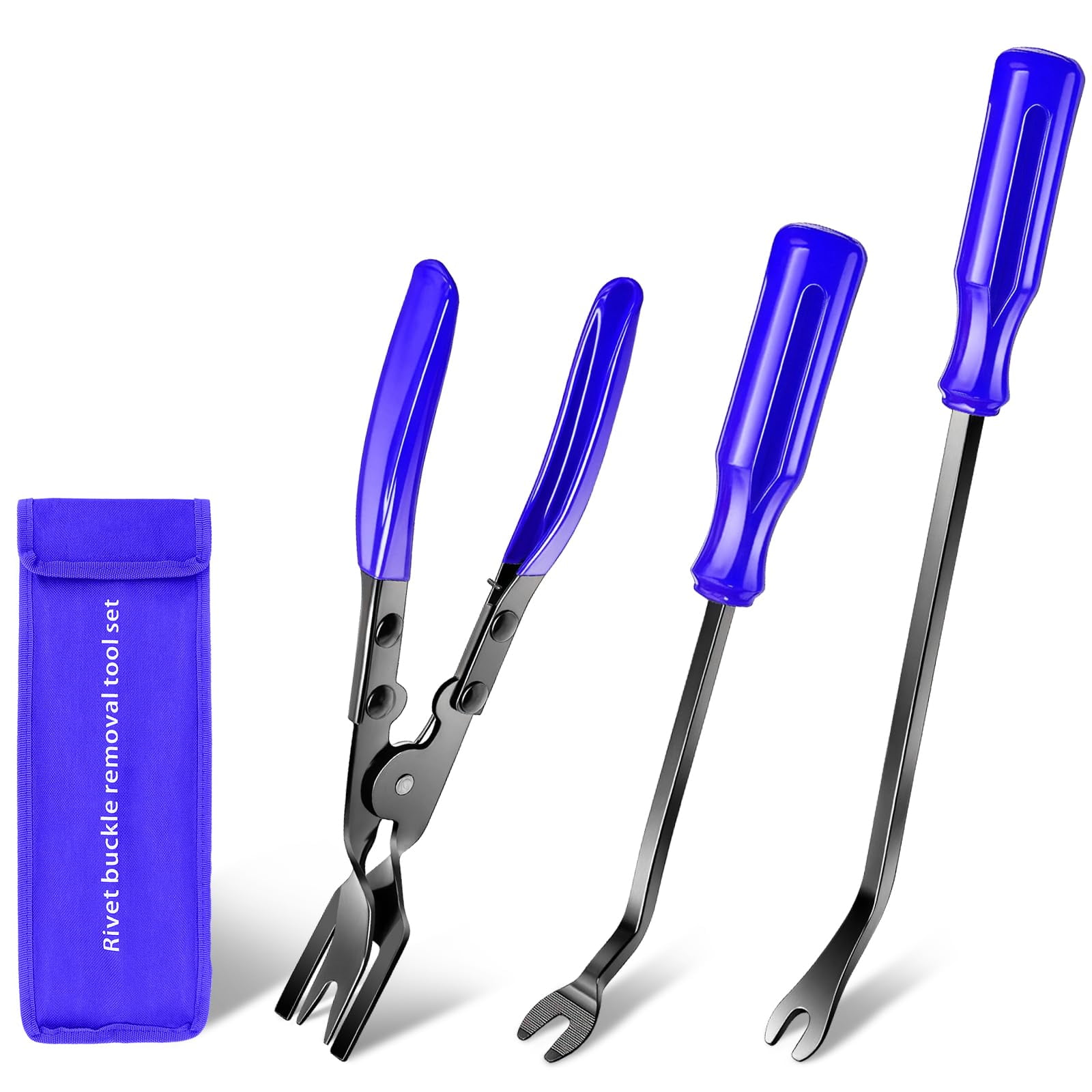 AXELECT 3-Piece Trim Removal RRF12 Tool, Trim Removal Tool Set, Car Pry Tool Kit, Car Panel Door ...