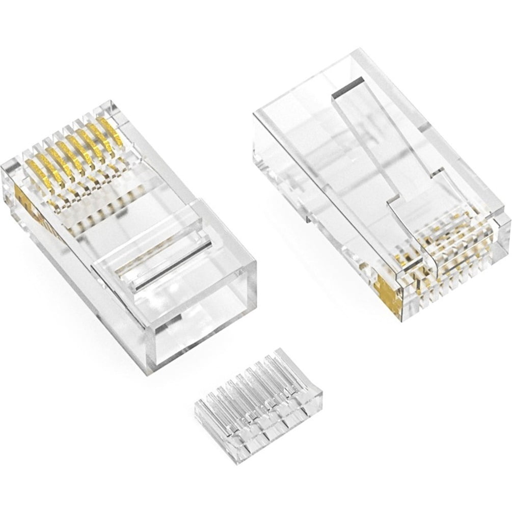 AXIOM RJ45 CAT6 UTP PLUG 100-PACK - Walmart.com
